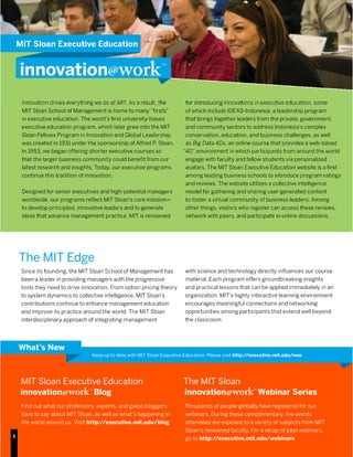 Mit executive education program | PDF