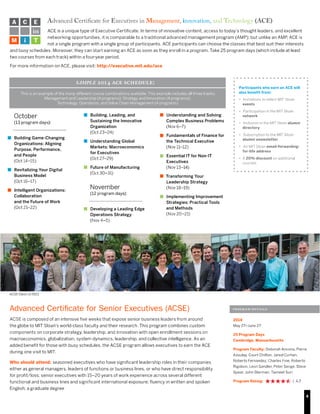 Mit executive education program | PDF