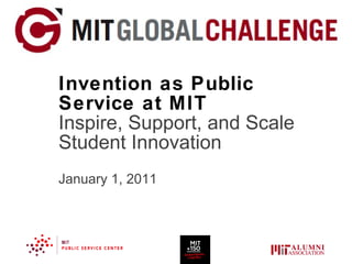 Introducing the MIT Global Challenge | PPT