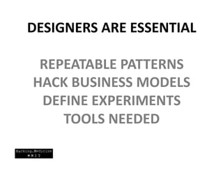 MIT Hacking Medicine Business Models | PDF | Pharmaceutical Industry ...