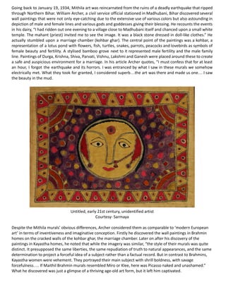 Mithila Art - Reincarnated from the rubbles of an earthquake.pdf