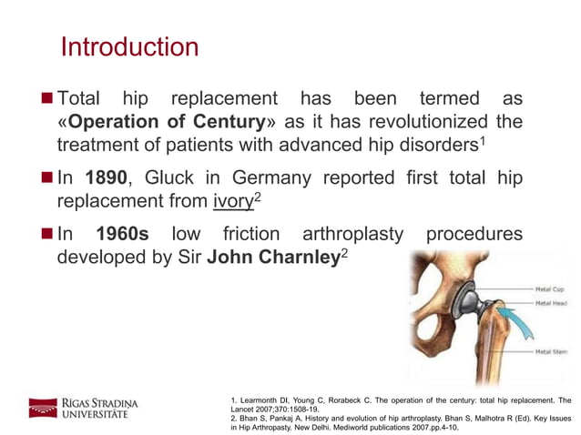Minimally invasive total hip replacement