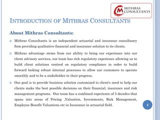 Mithras consultants actuarial firm_ppt | PPT