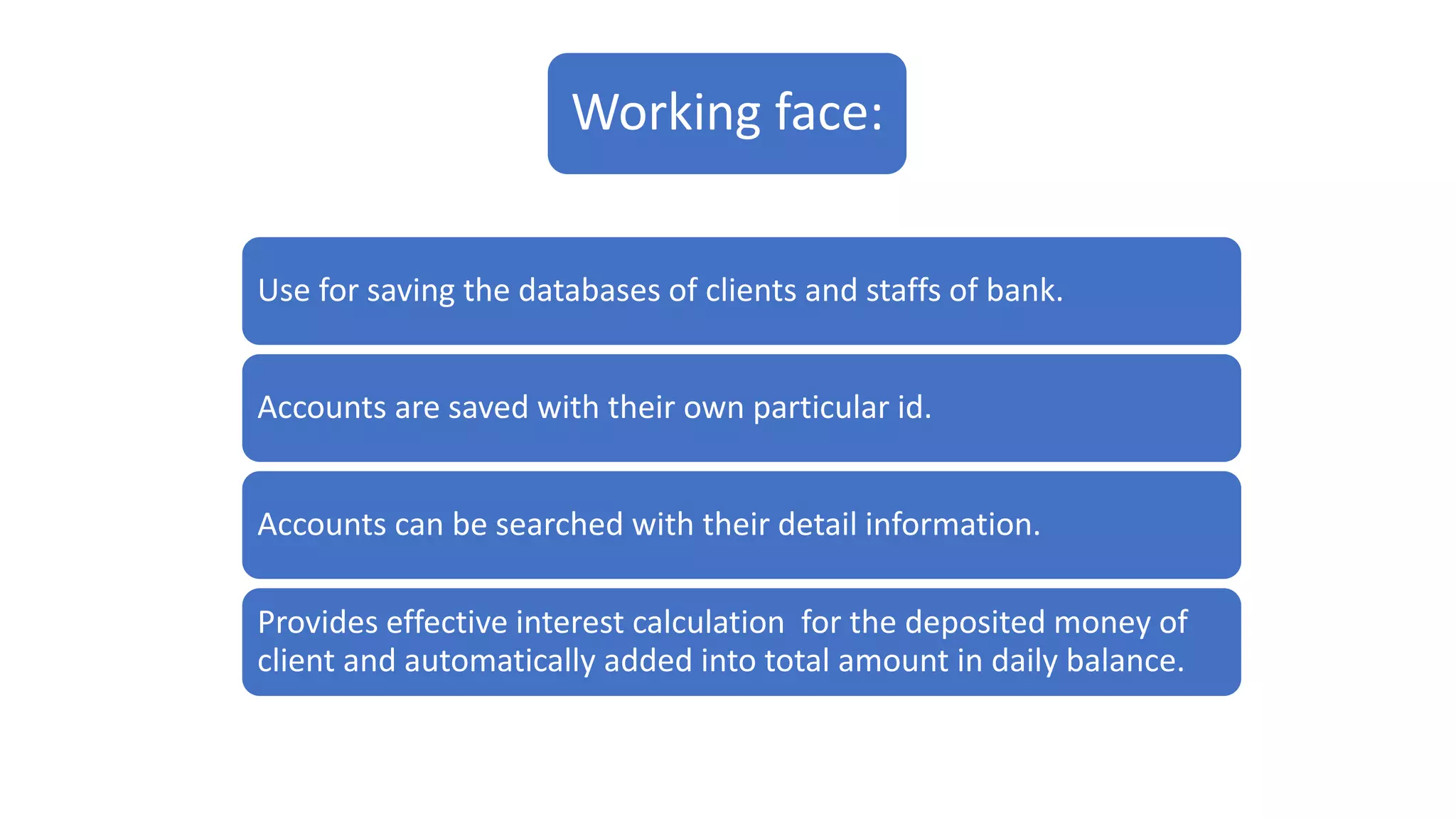 Bank Management System project | PPTX