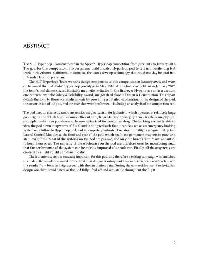 Mit hyperloop final_report_2017_public | PDF