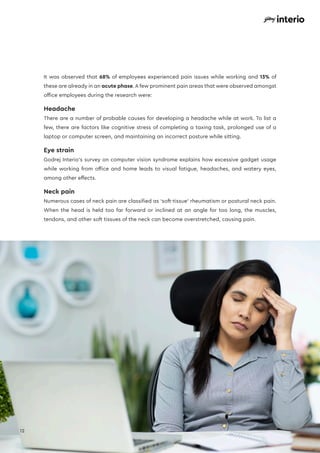 Mitigating Work-Related Musculoskeletal Disorders in Employees Through ...