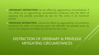 Mitigating circumstance | PPTX