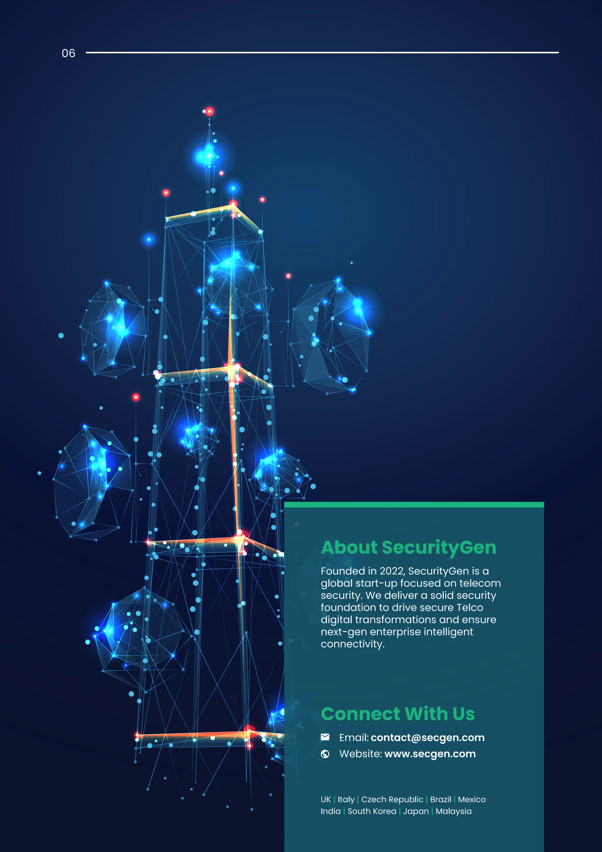 Securing the Digital Frontier: SecurityGen's Telecom Cybersecurity Solutions | PDF