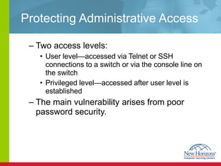 Mitigating Layer2 Attacks | PPT