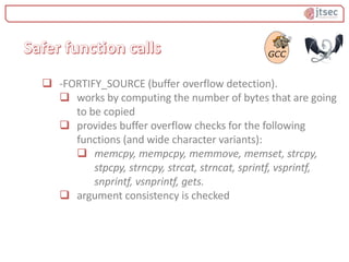 Mitigating overflows using defense in-depth. What can your compiler do for you? | PDF