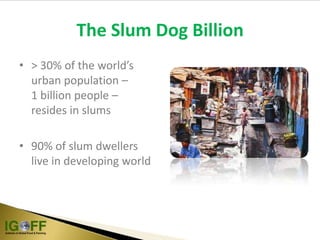 Mitigating the urbanization of poverty urban farming & public food ...