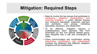 Disaster Mitigation at National and Global level | PDF