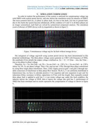 Mitigation of Voltage Sag/Swell using Custom Power Devices with SMES ...
