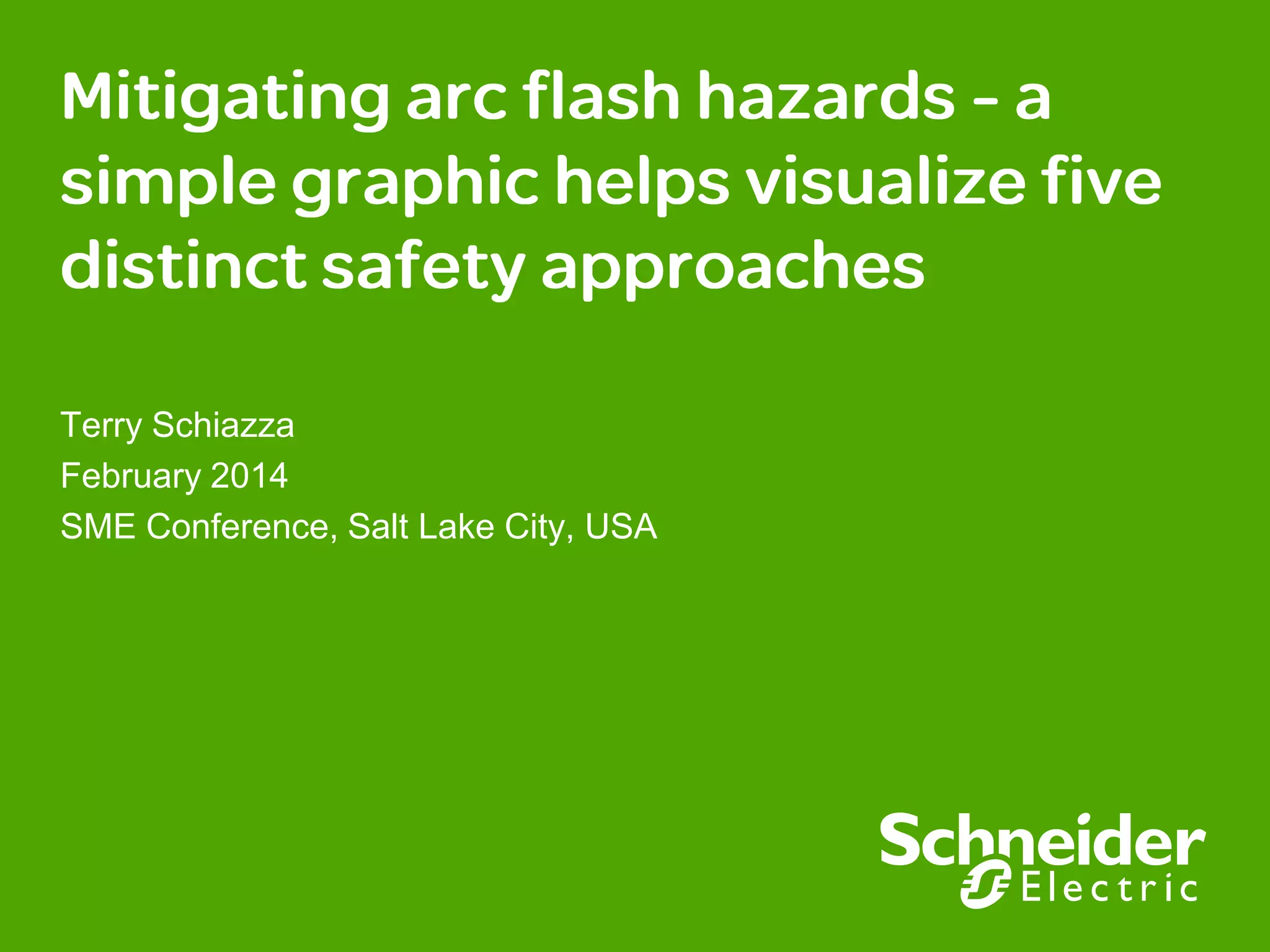 Mitigating Arc Flash Hazards - A Simple Graphic Helps Visualize Five ...