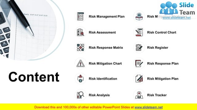 Mitigation Plan In Risk Management PowerPoint Presentation Slides | PDF ...
