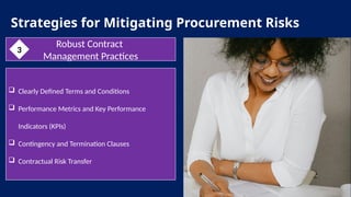 Supplier Relationship Management in Procurement: Mitigation Strategies ...