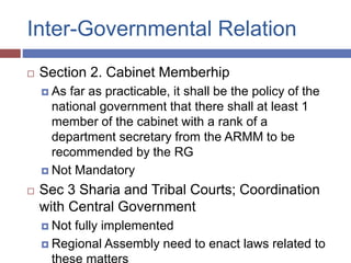 Concepts & Frameworks: Peace Building, Decentralization, Devolution ...