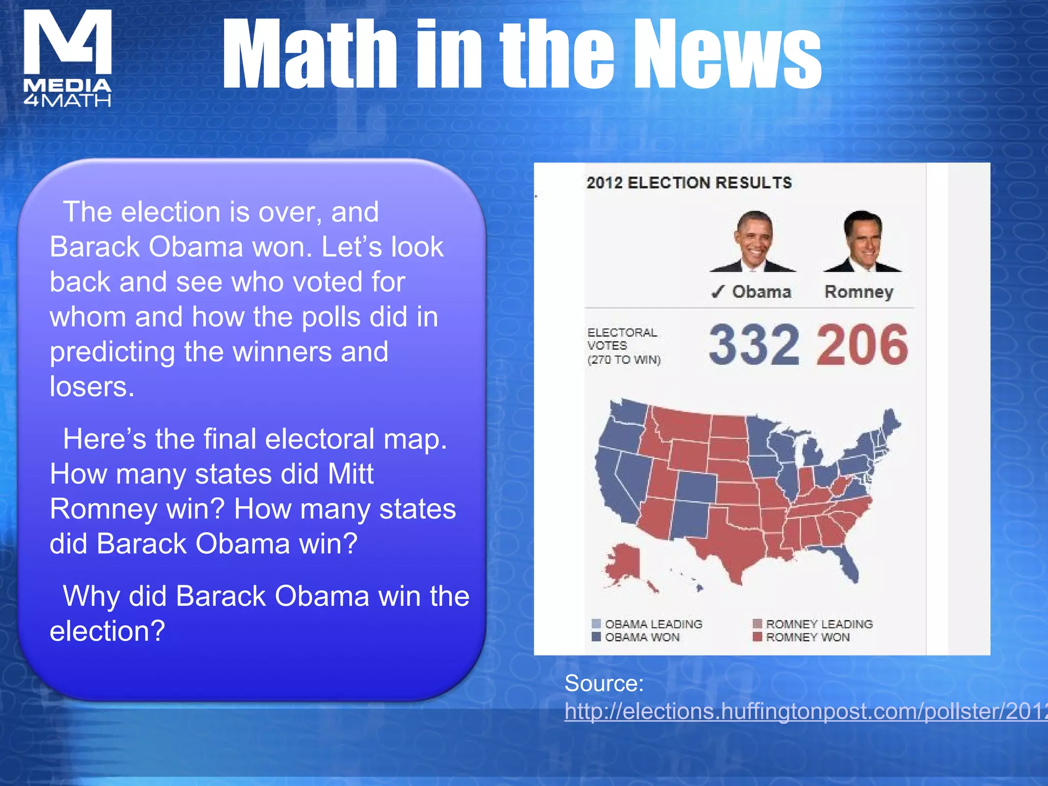 Math in the News: Issue 67 | PPT | Elections | Politics