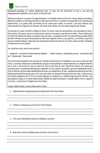 Guía comprensión lectora | DOCX