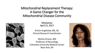 Mitochondrial Replacement Therapy | PPTX