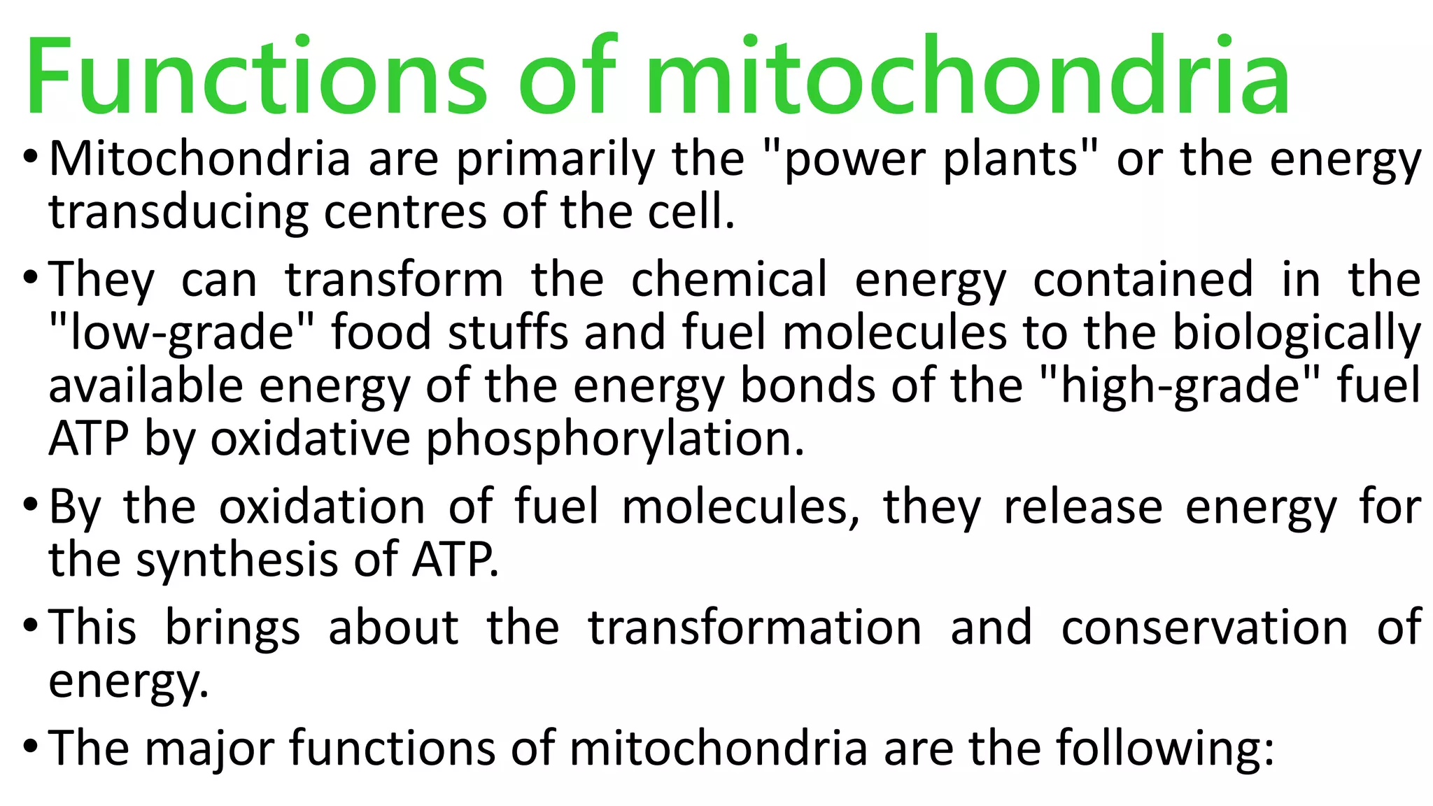 mitochondria biogenesis and functions.pptx