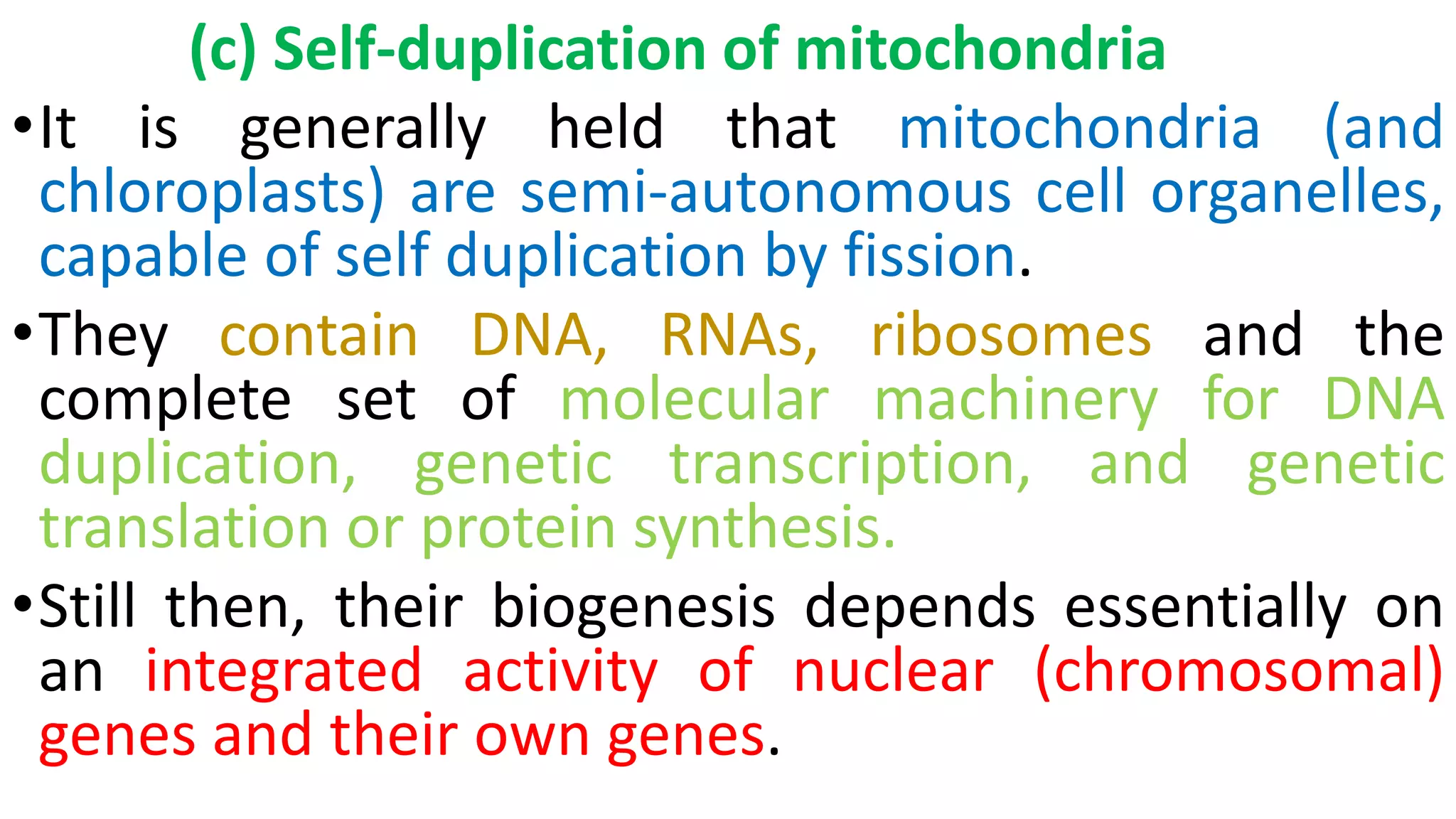 mitochondria biogenesis and functions.pptx