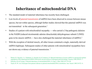 Mitochondrial diseases | PPTX