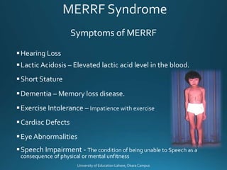 Mitochondrial Diseases | PPTX