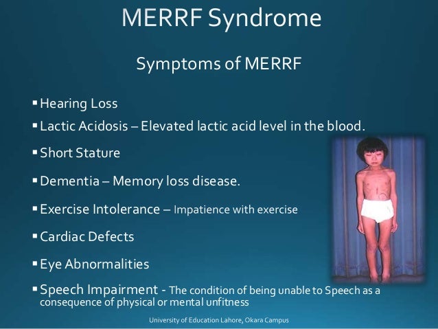 Mitochondrial Diseases