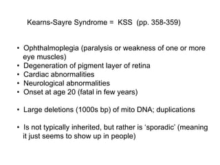 Mitochondrial DNA - and diseases. .pptx