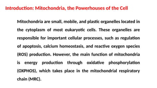 Mitochondrial DNA ,structure,function,and related diseases. | PPT