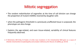 Mitochondrial genes and neurology | PPTX | Genetics | Science