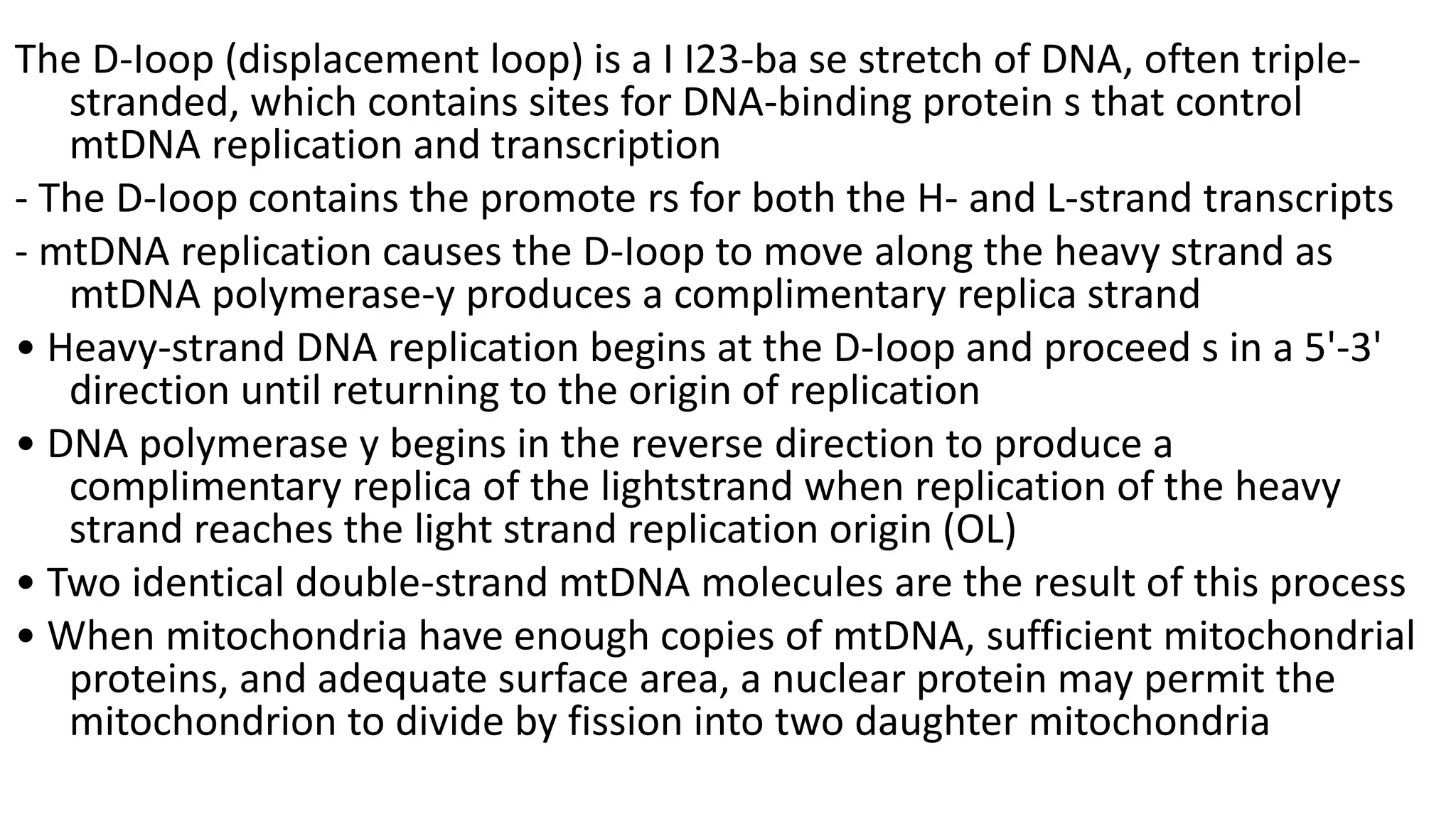 mitochondrial genome.pptx