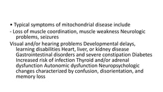 mitochondrial genome.pptx