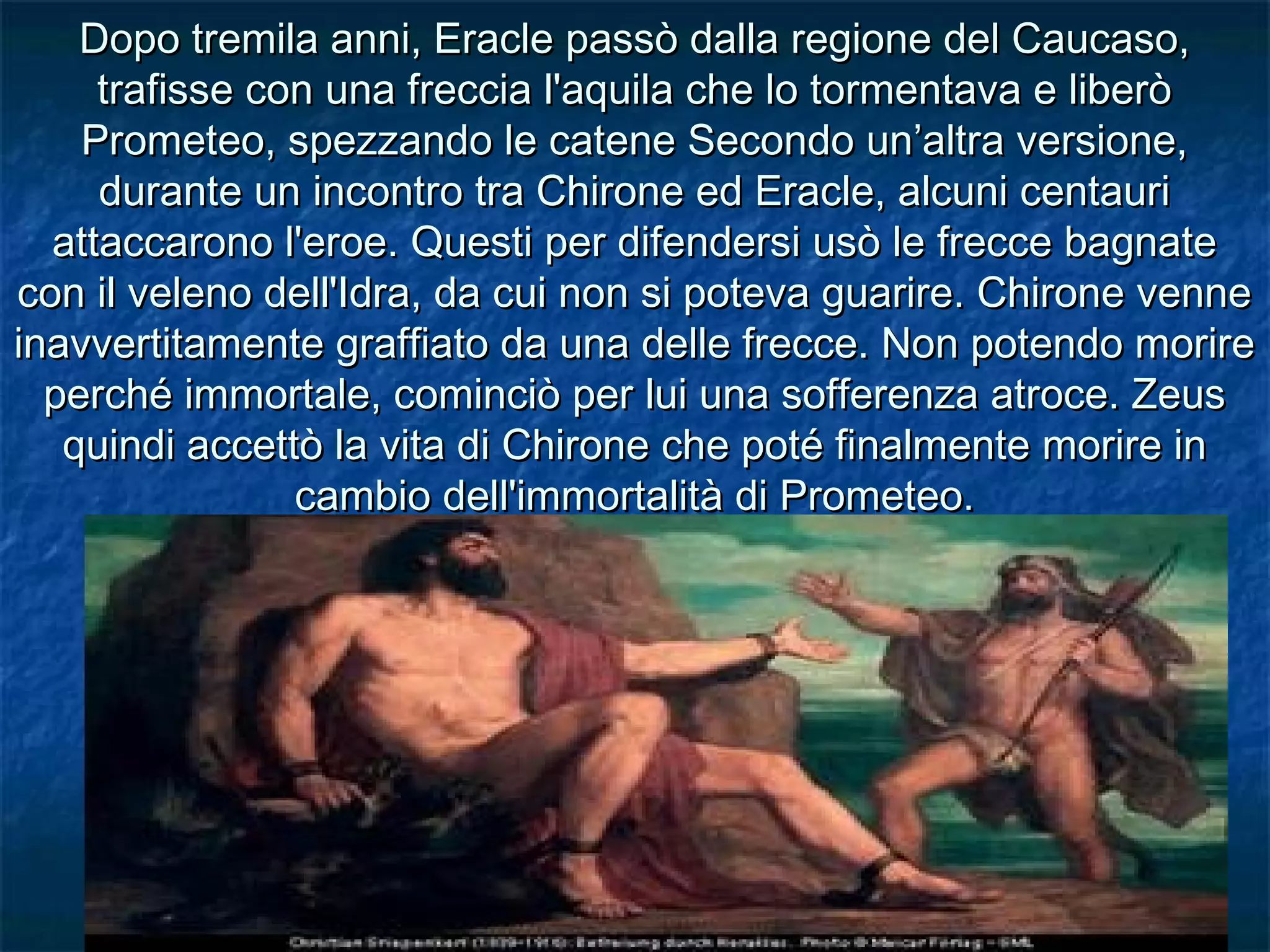 Mito di Prometeo | PPT