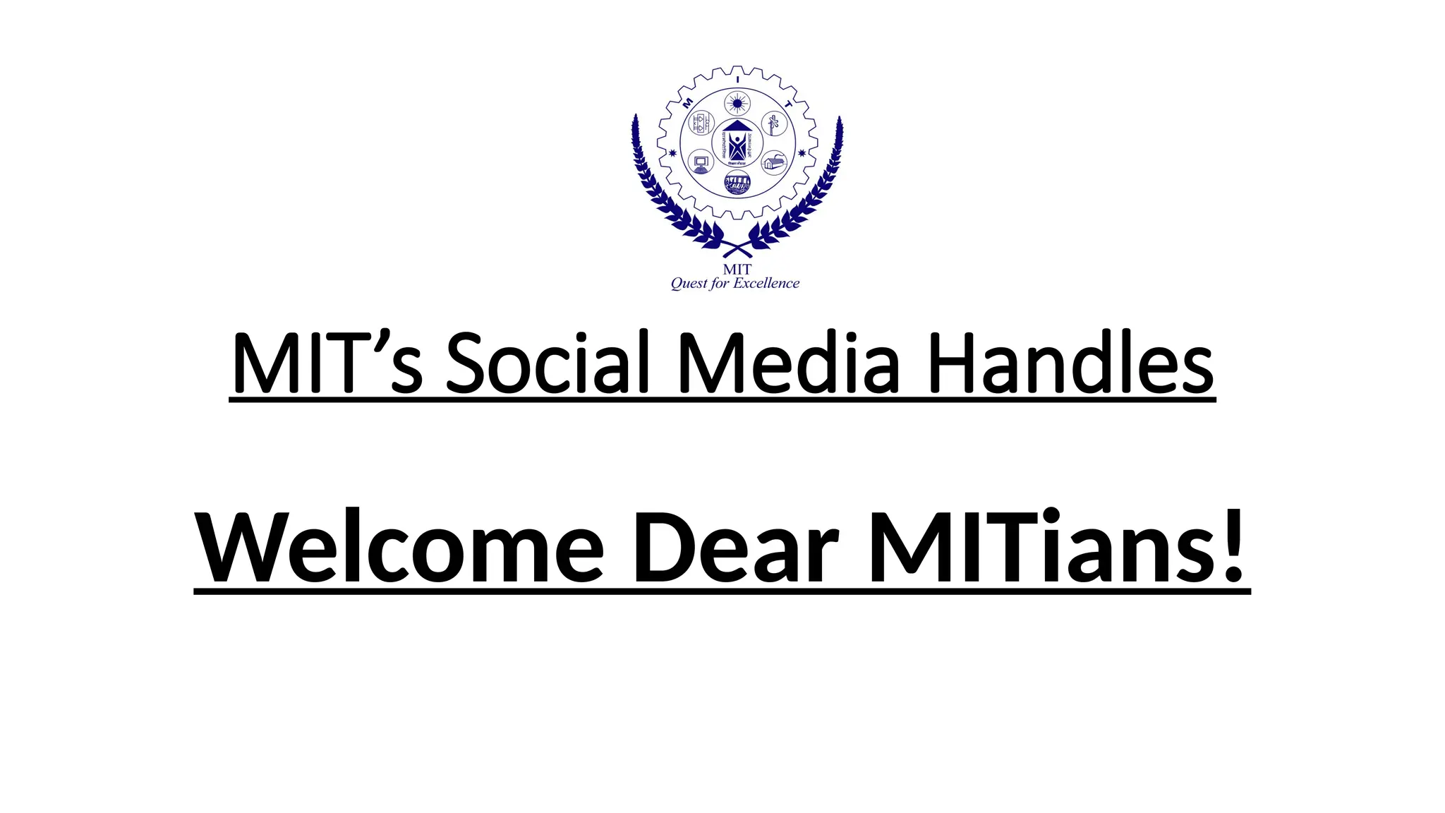 MIT Official Social Media Accounts0000000000000000000000000000000.pptx