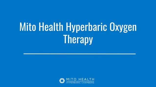 Hyperbaric Oxygen Therapy at home in New Zealand | PPT