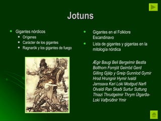 MitologíA NóRdica | PPT