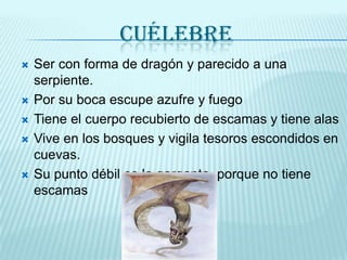 Mitología asturiana para niños | PPTX