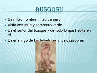 Mitología asturiana para niños | PPTX