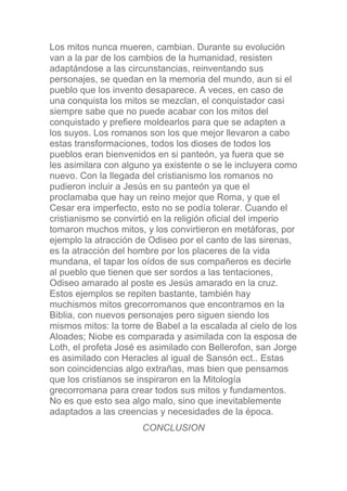 Mitología griega | DOCX
