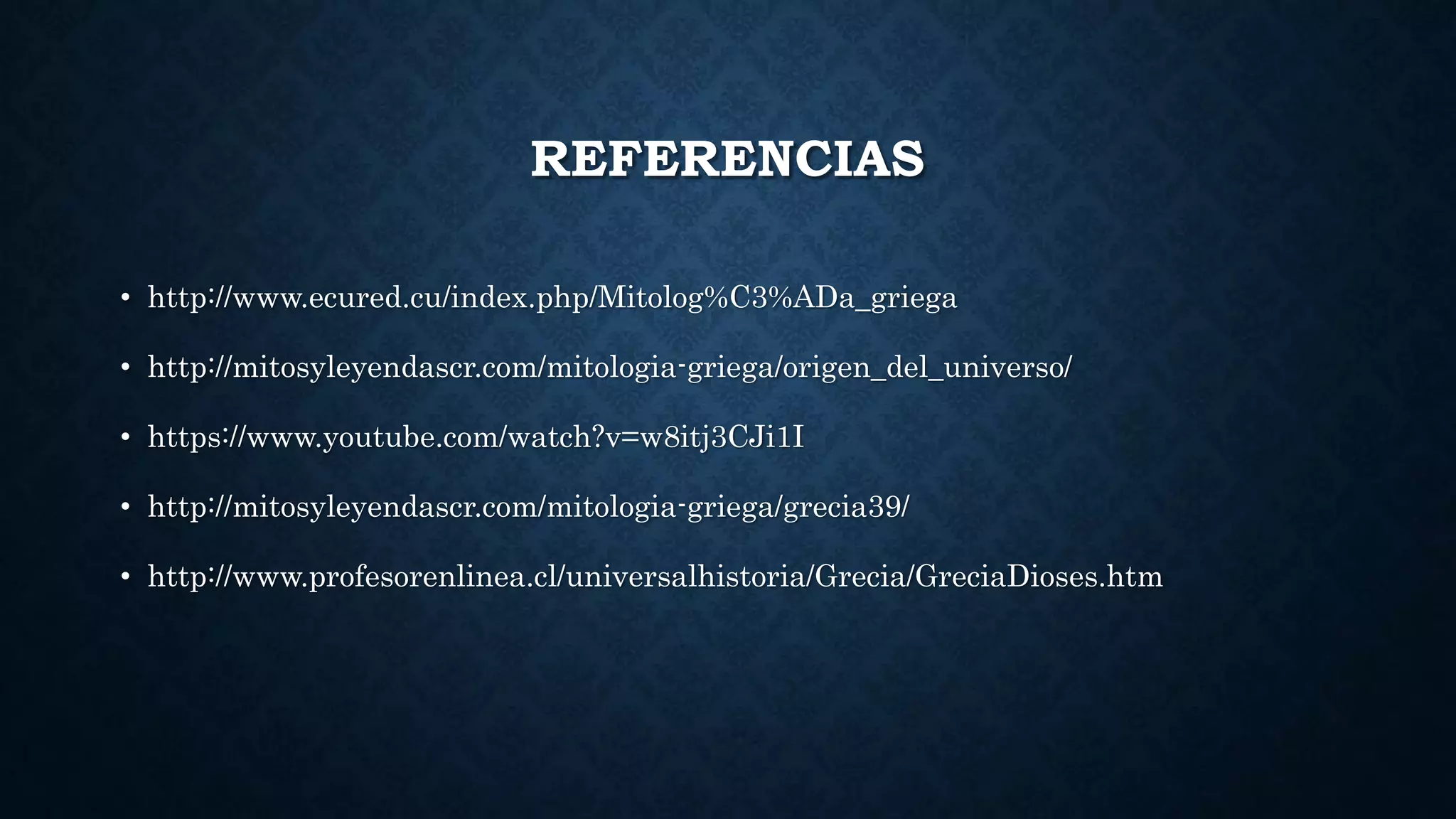 Mitología griega | PPTX