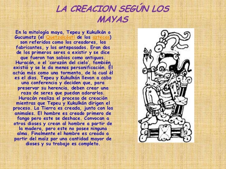 Mitologia de los maya