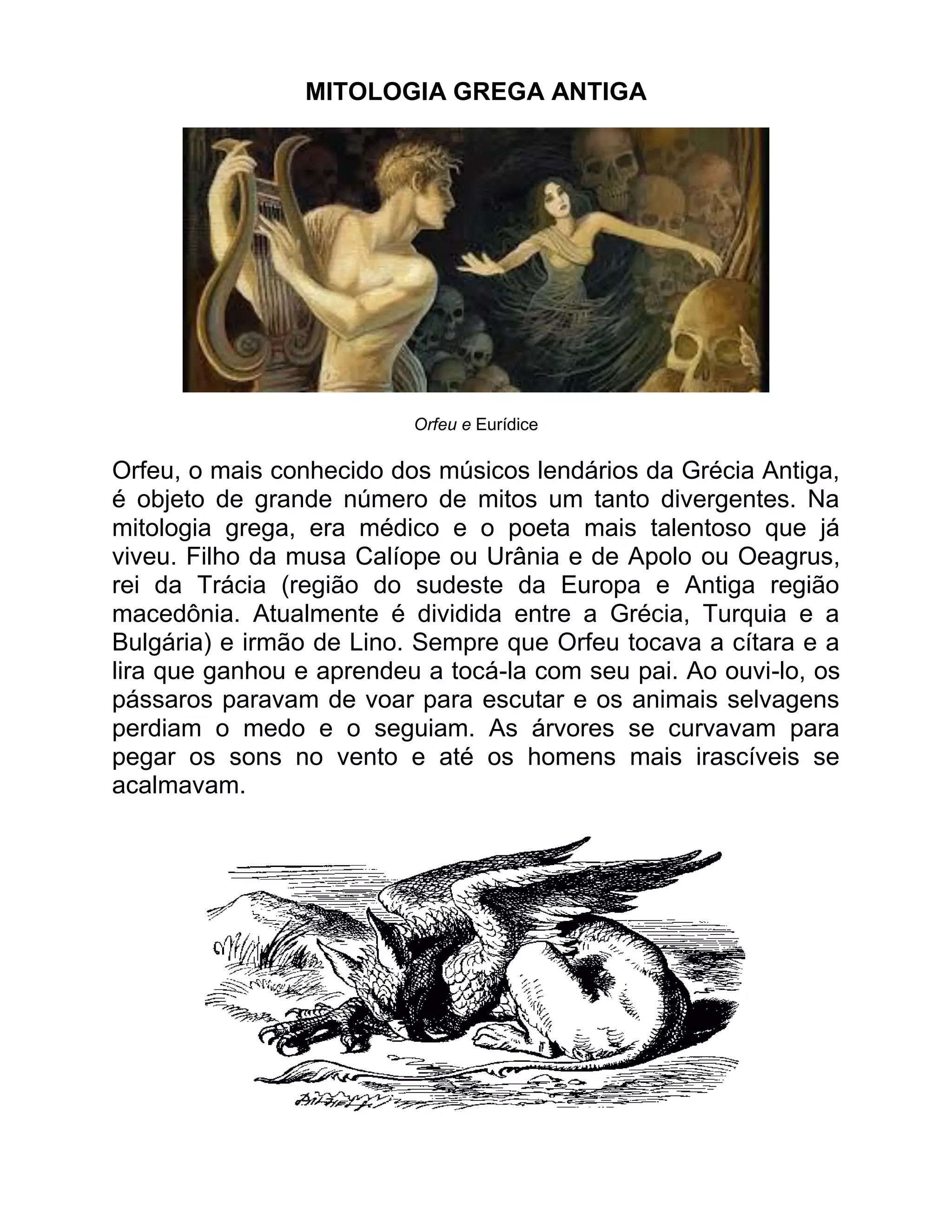 Mitologia grega antiga | PDF