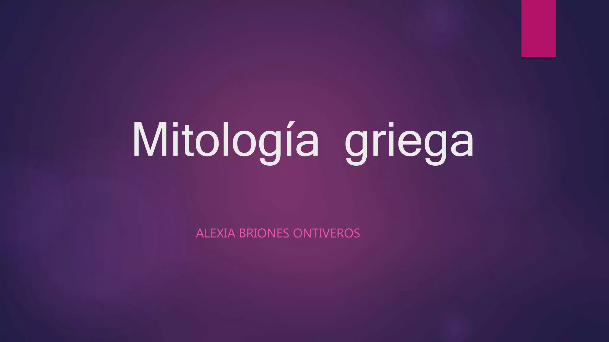 Mitologia griega | PPTX | Genres