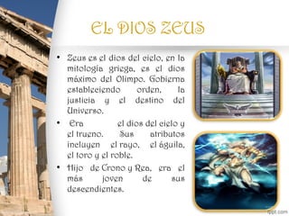 Mitologia griega y los dioses del olimpo 2 | PPT | Christianity ...