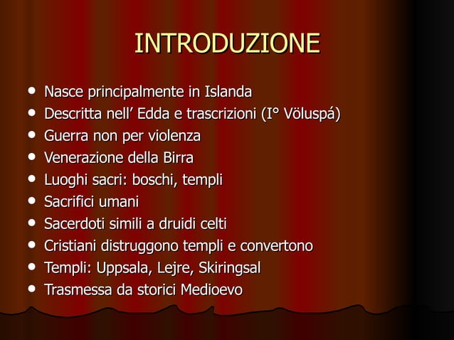 Mitologia Nordica Di Pagan Simone | PPT