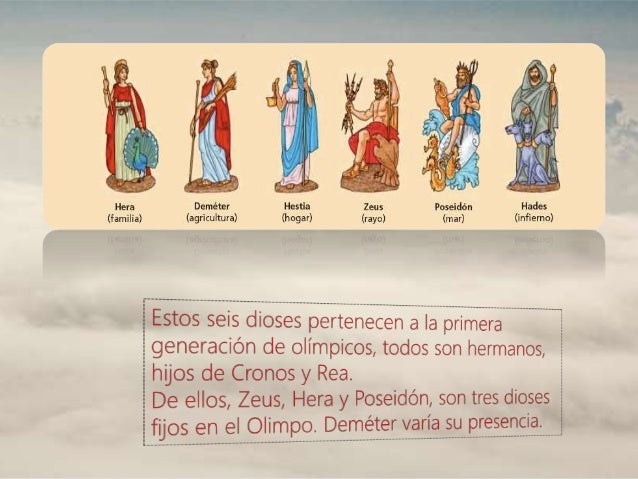 Zeus Hijo De Crono Y Rea Es El Padre De Los Dioses Y