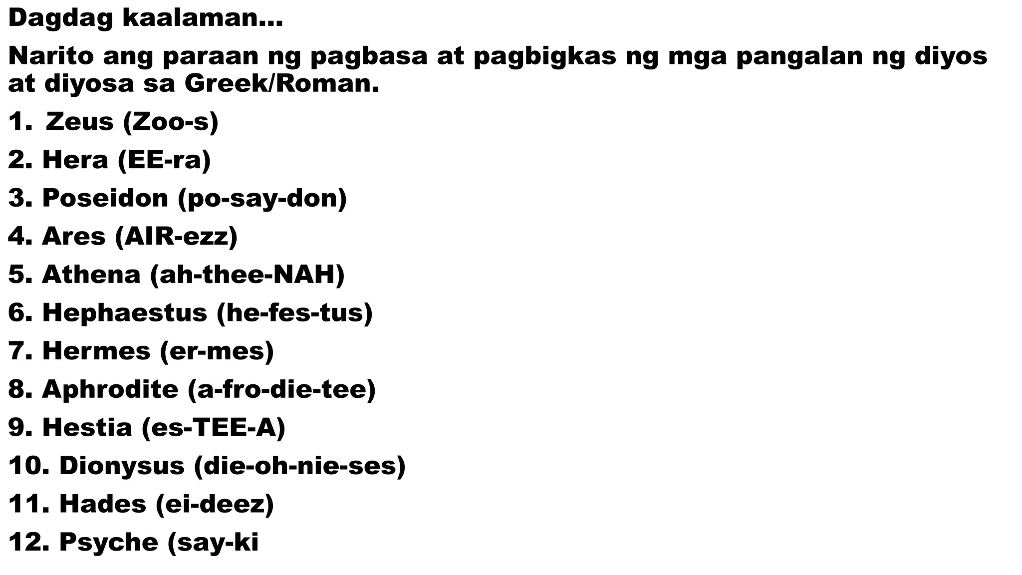 MITOLOHIYAQ1LESSON1MGA DIYOS AT DIYOSAN 1 | PPTX