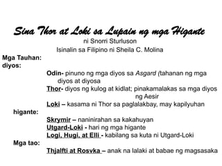 mitolohiya Power point presentation in filipino | PPTX